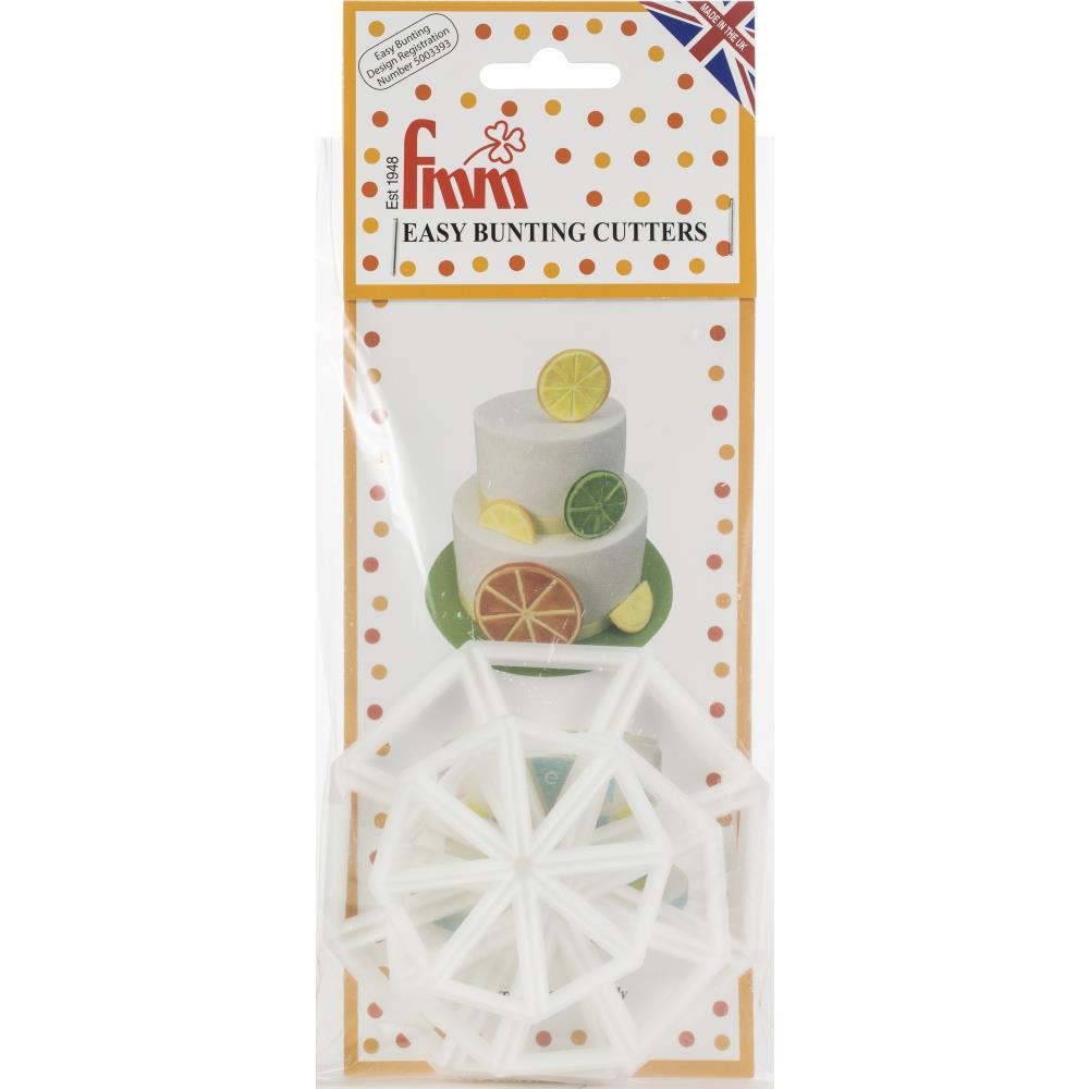 Fondant Icing Cutter Set 3 pack - Bunting* - Beautiful Baking